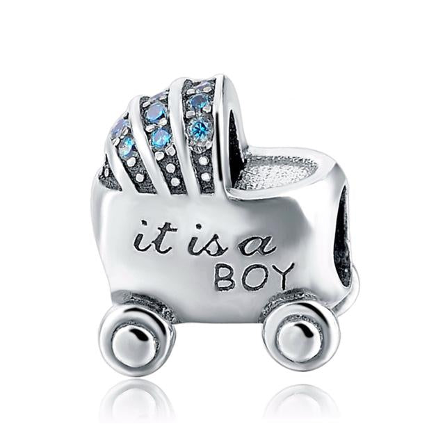 It's a Boy Pram Charm – The Silver Goose NZ