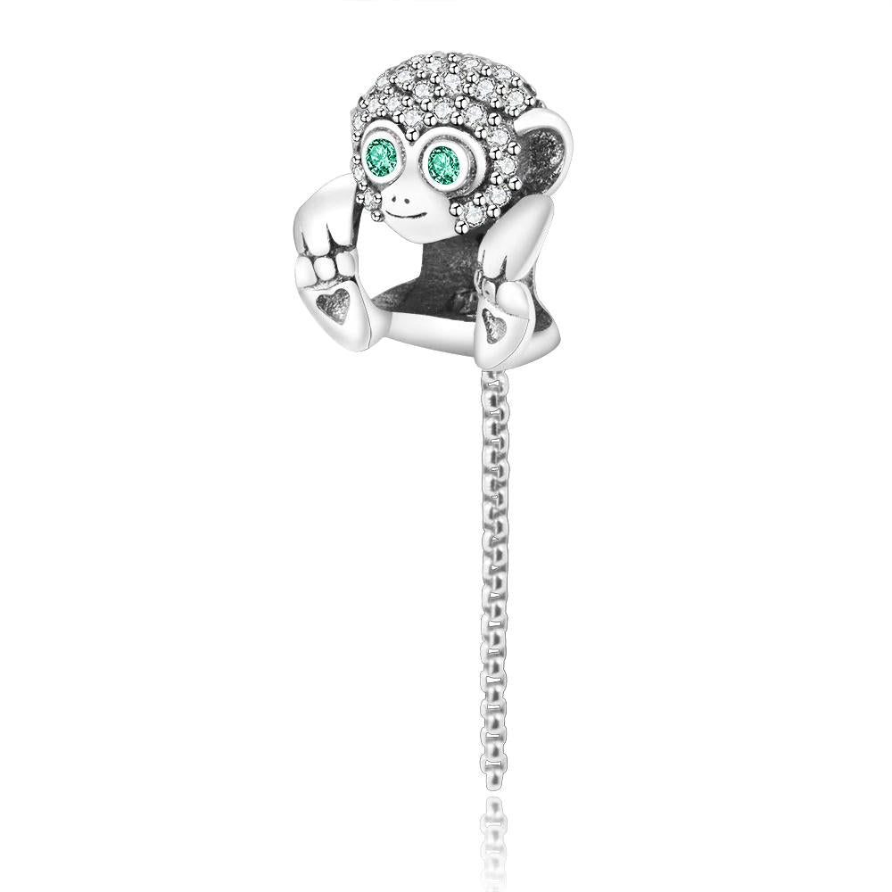 Monkey Charm – The Silver Goose NZ